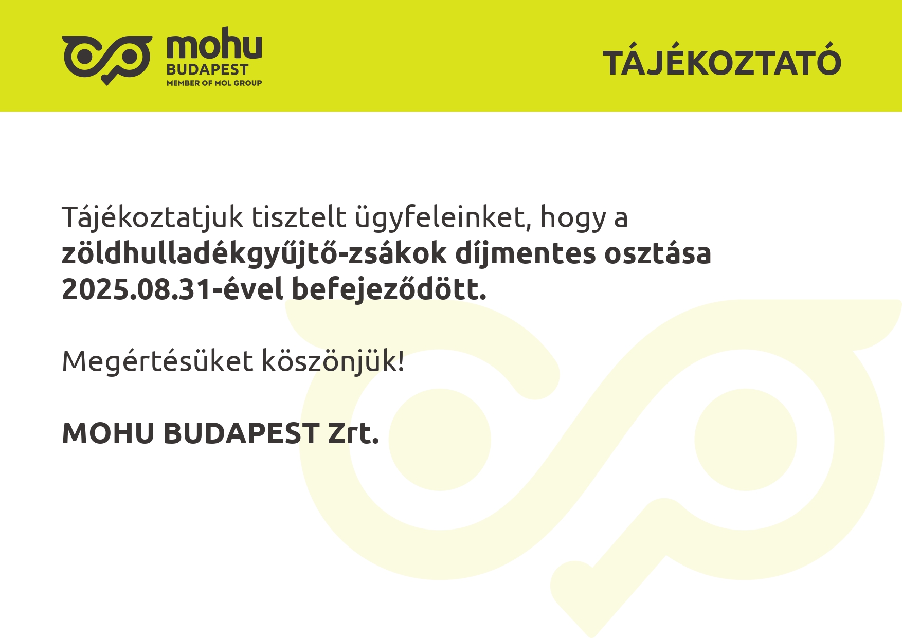 Kerti zöldhulladék gyűjtés